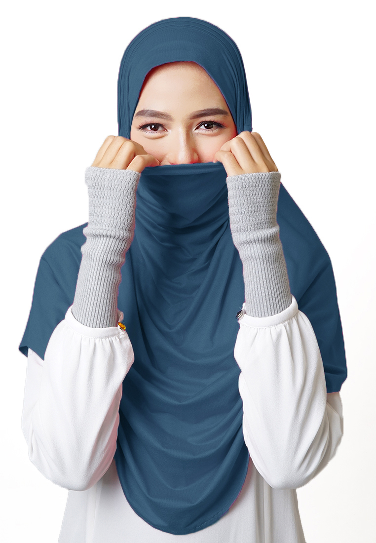 EVA NIQAB HIJAB – No.11 Biru ITB – Cantik